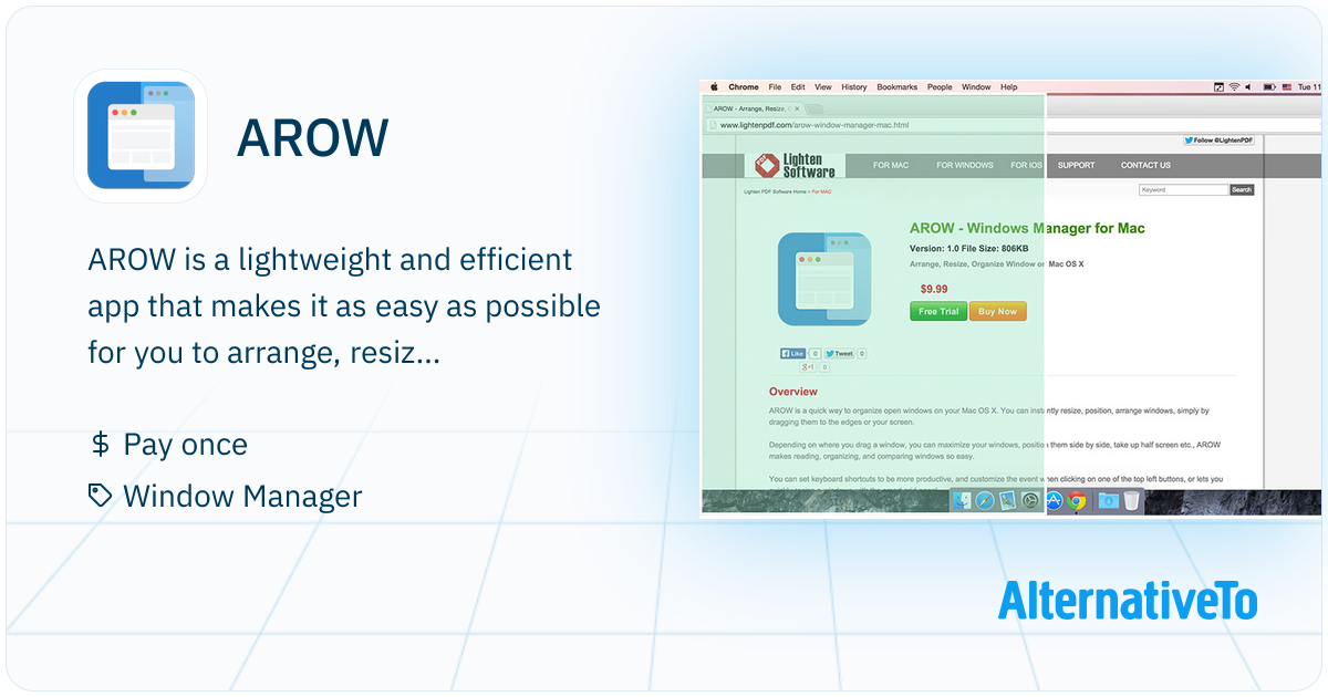 AROW: Arrange, resize, snap, and move windows in OS X with the help of ...