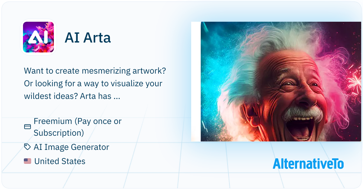 AI Arta : ARTA generates unique images based on text prompts and helps ...