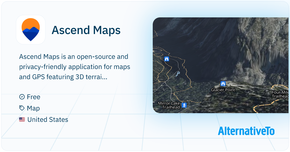 Ascend Maps: Open-source maps app for travel and outdoor adventure ...