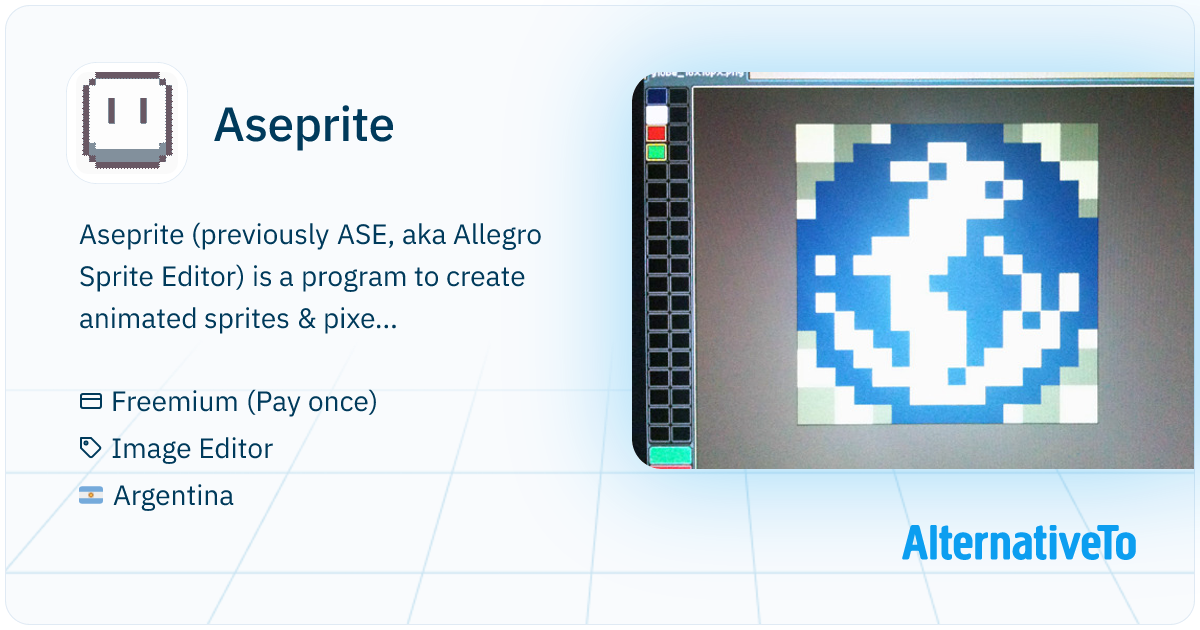 Aseprite: Program by David Capello for creating animated sprites and ...