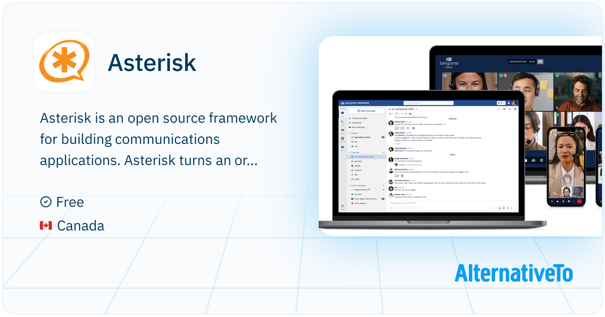 Asterisk: Free and open source framework for building communications ...