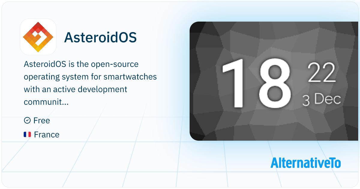 AsteroidOS: The open-source operating system for smartwatches ...