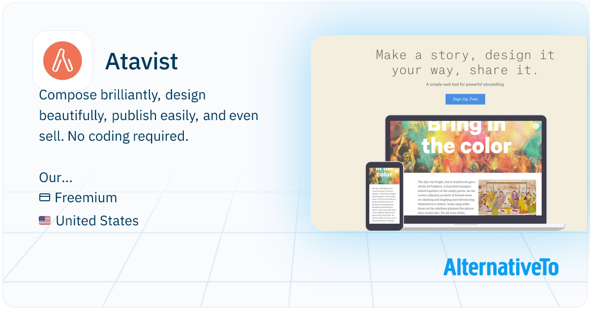 Atavist: Publishing & Storytelling Platform - Make Your Story ...