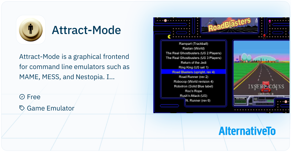 Attract-Mode: A graphical front-end for command line emulators that ...
