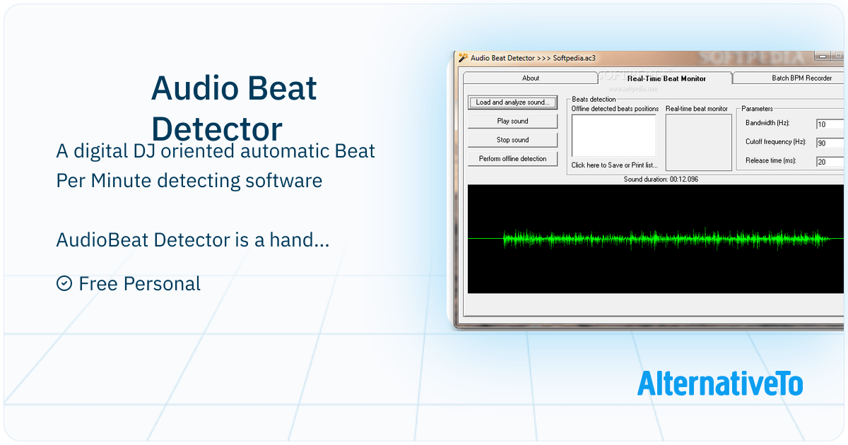 Audio Beat Detector: A digital DJ oriented automatic Beat Per Minute ...