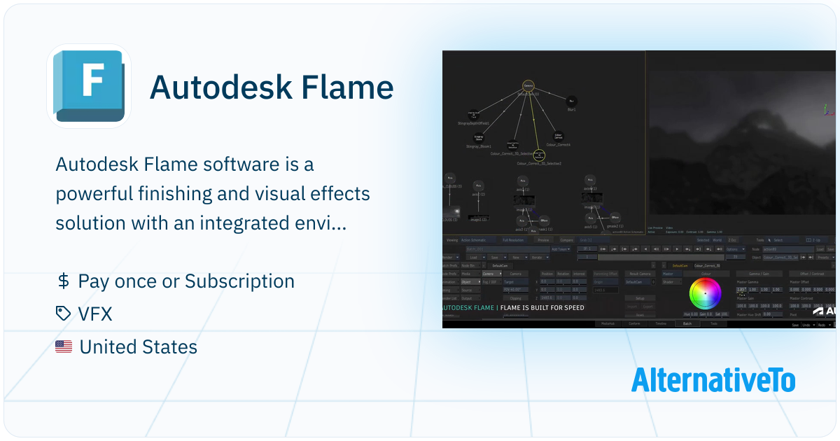 Autodesk Flame: Powerful finishing and VFX solution for creating high ...