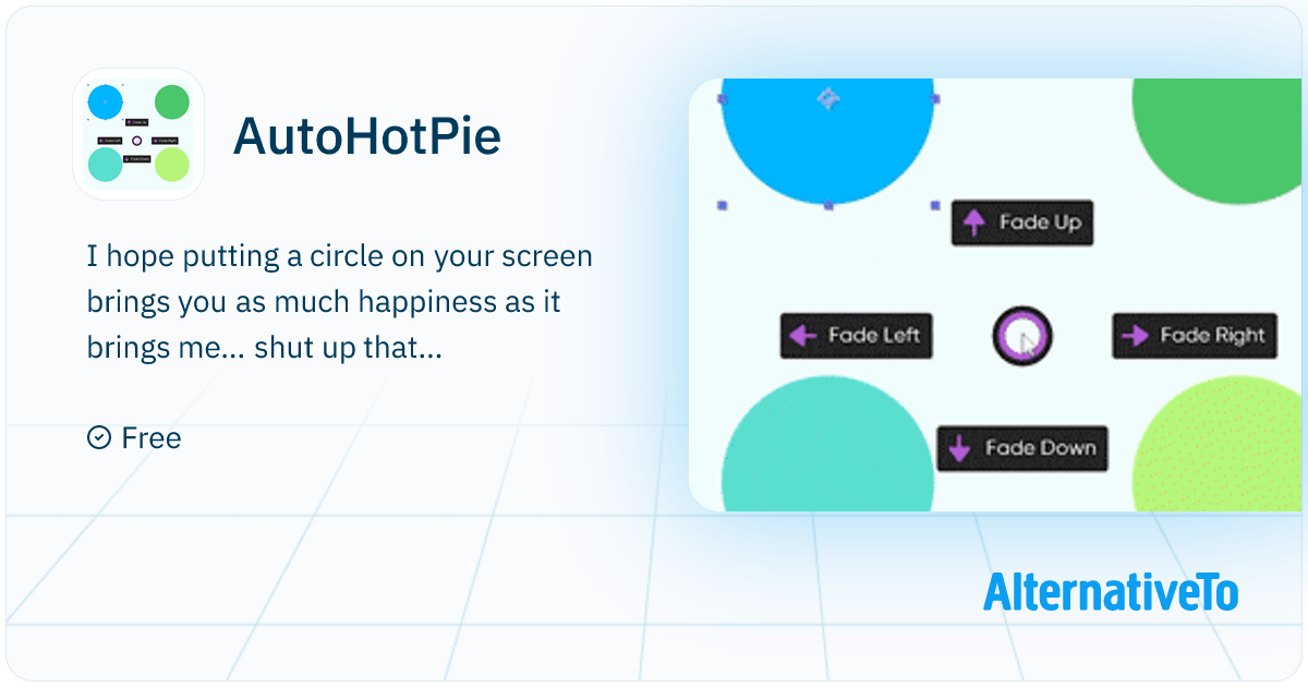 AutoHotPie: Radial menus for Windows, designed for digital artists and ...