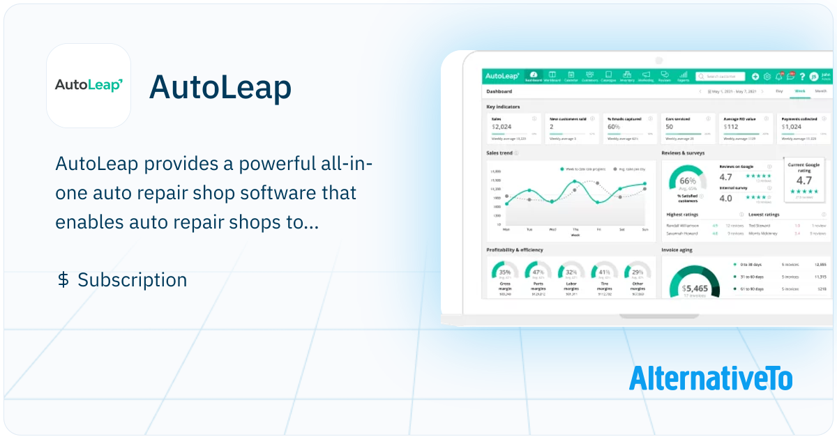AutoLeap: Provides a powerful auto repair shop software that enables ...
