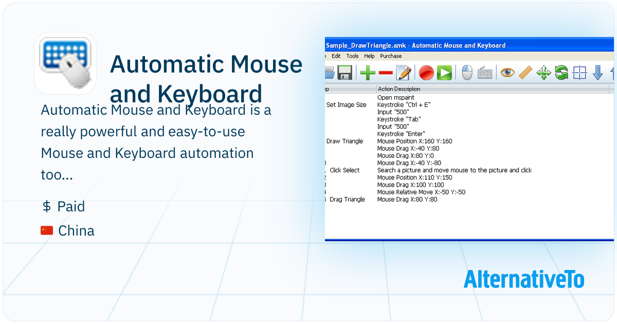Automatic Mouse and Keyboard: Really powerful | AlternativeTo