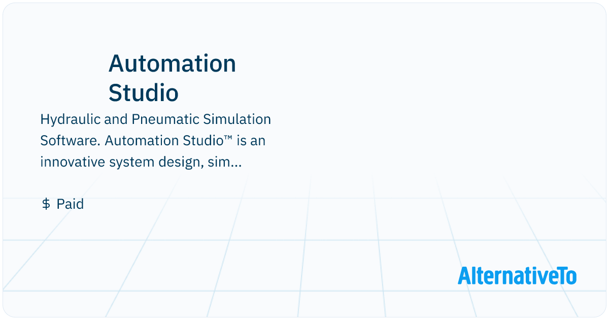 Automation Studio: Hydraulic and Pneumatic Simulation Software ...