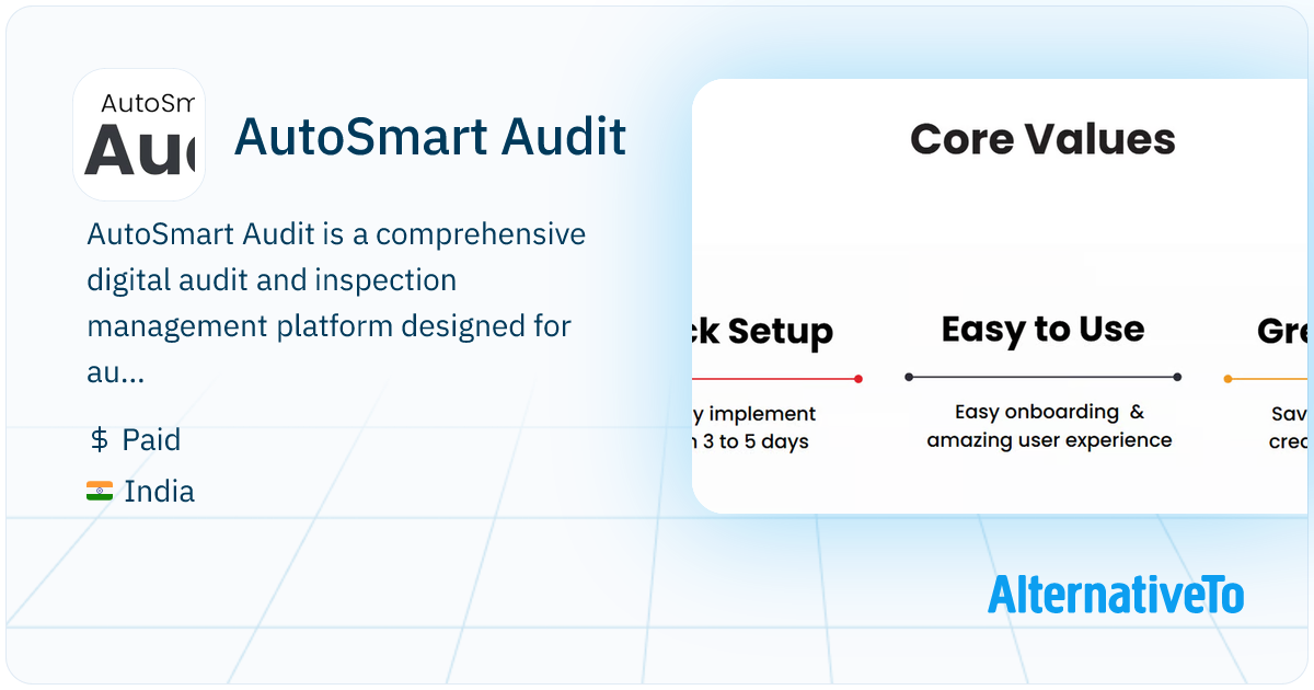 AutoSmart Audit: Comprehensive digital audit and inspection management ...