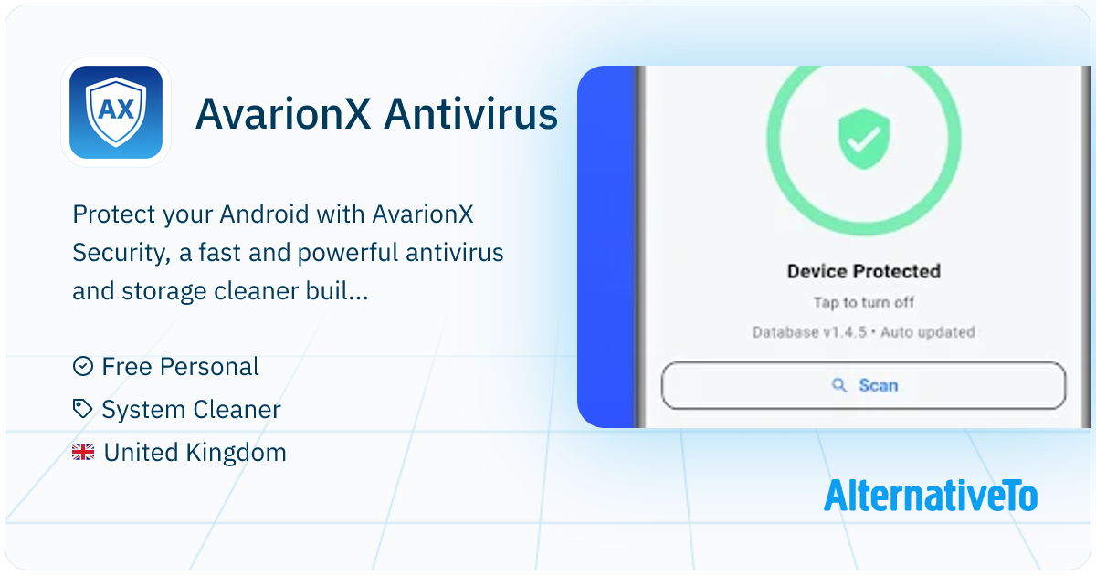 AvarionX Antivirus: A powerful, ad-free antivirus for android ...