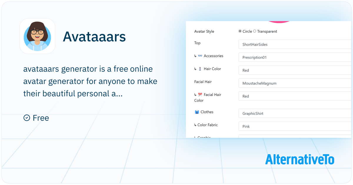 Avataaars: Simple generator React app for avataaars | AlternativeTo
