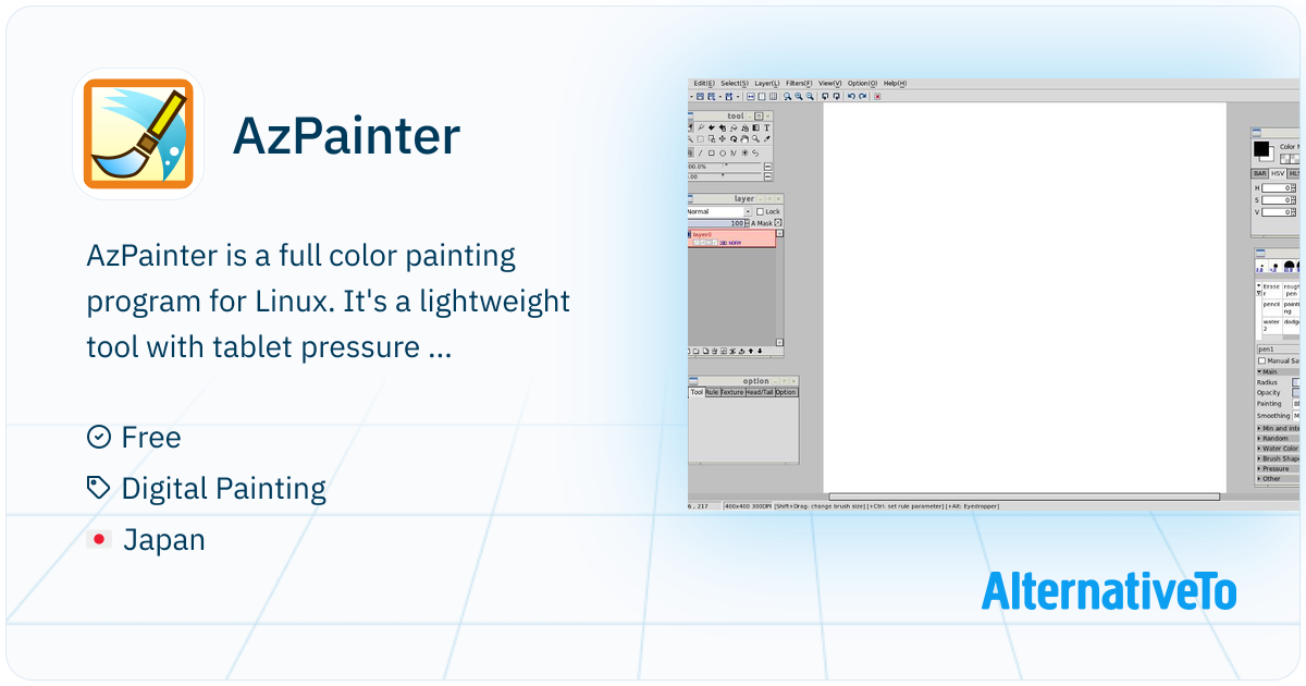 AzPainter: Full color painting program for | AlternativeTo