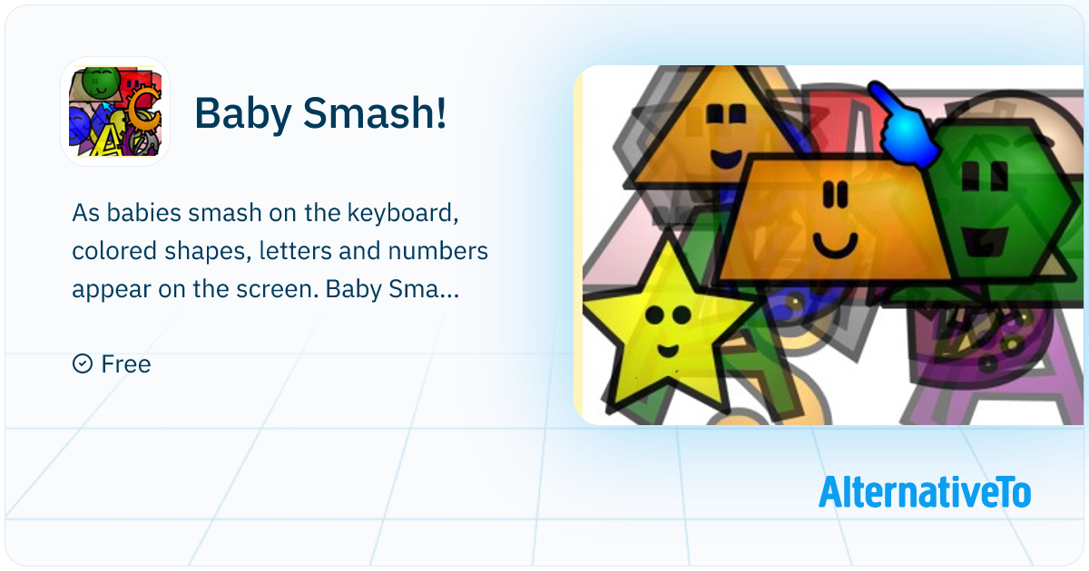 Baby Smash!: As babies smash on the keyboard, colored shapes ...