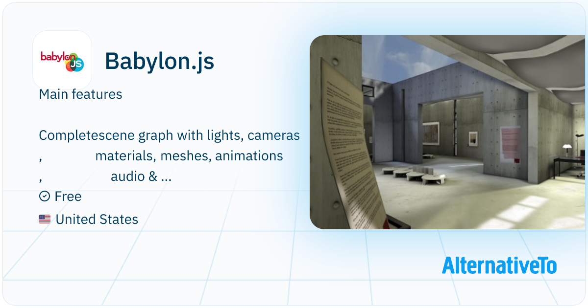 Babylon.js: A complete JavaScript framework for building 3D games with ...