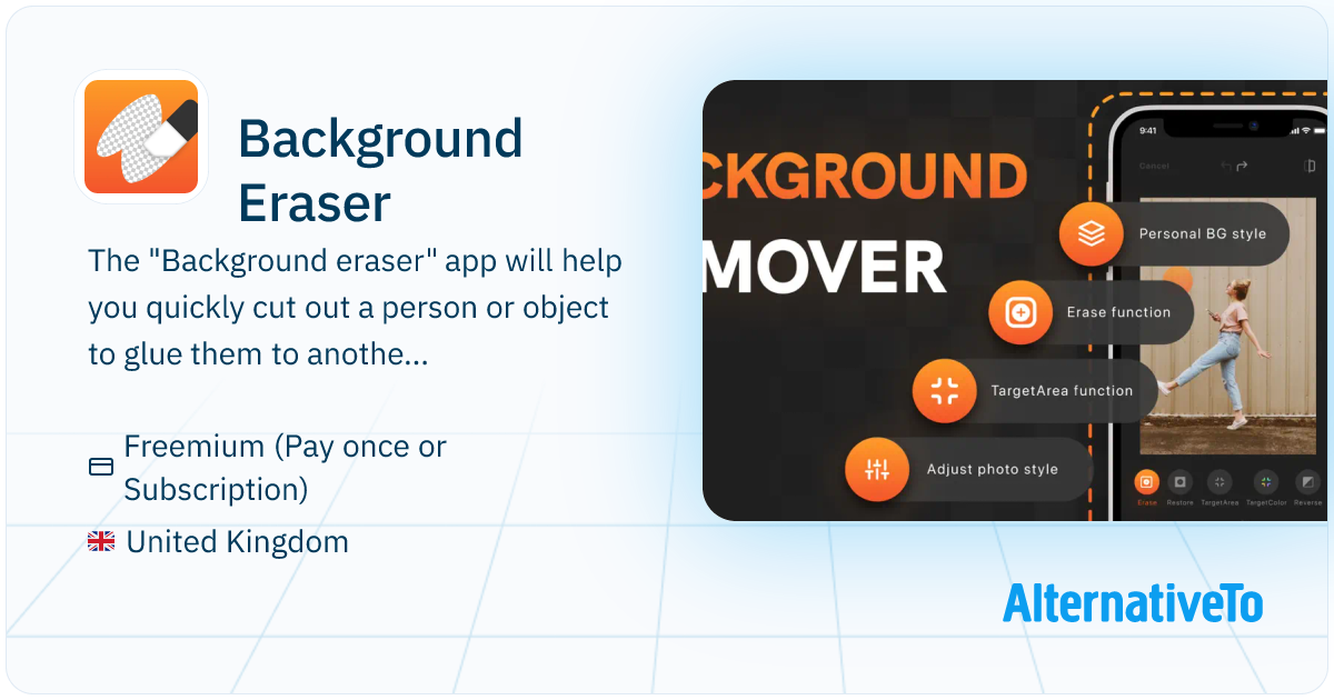 Background Eraser: The "Background eraser" app will help you quickly ...