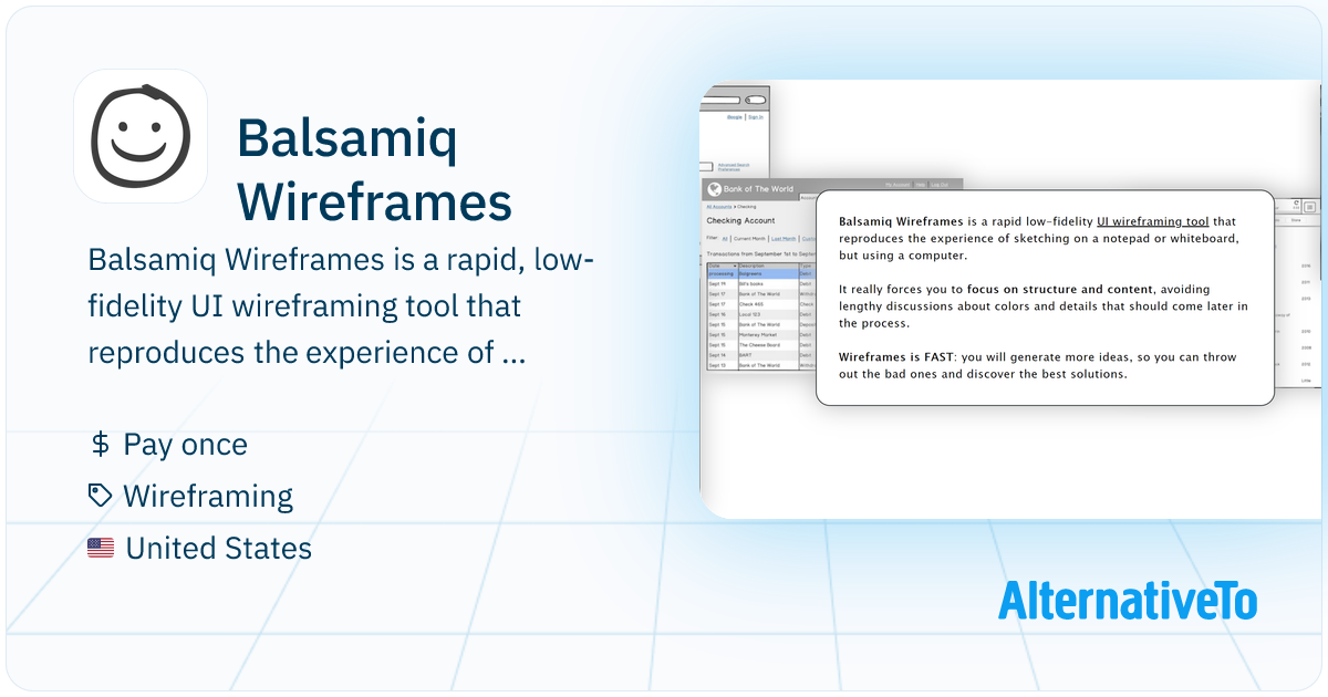 Balsamiq Wireframes: Low-fidelity wireframing tool with collaboration ...