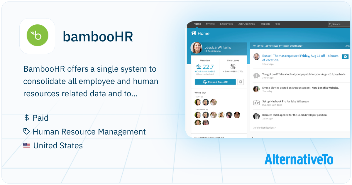 bambooHR: The leading online HR software for small and medium business ...