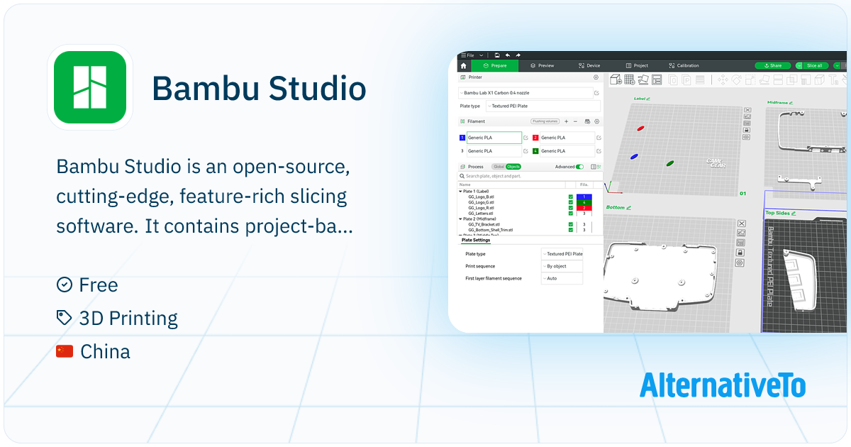 Bambu Studio: Streamlined 3D printing with project-based workflow ...