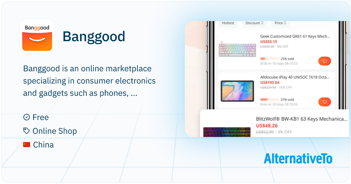 Banggood: Marketplace for electronics, gadgets, global delivery, and ...