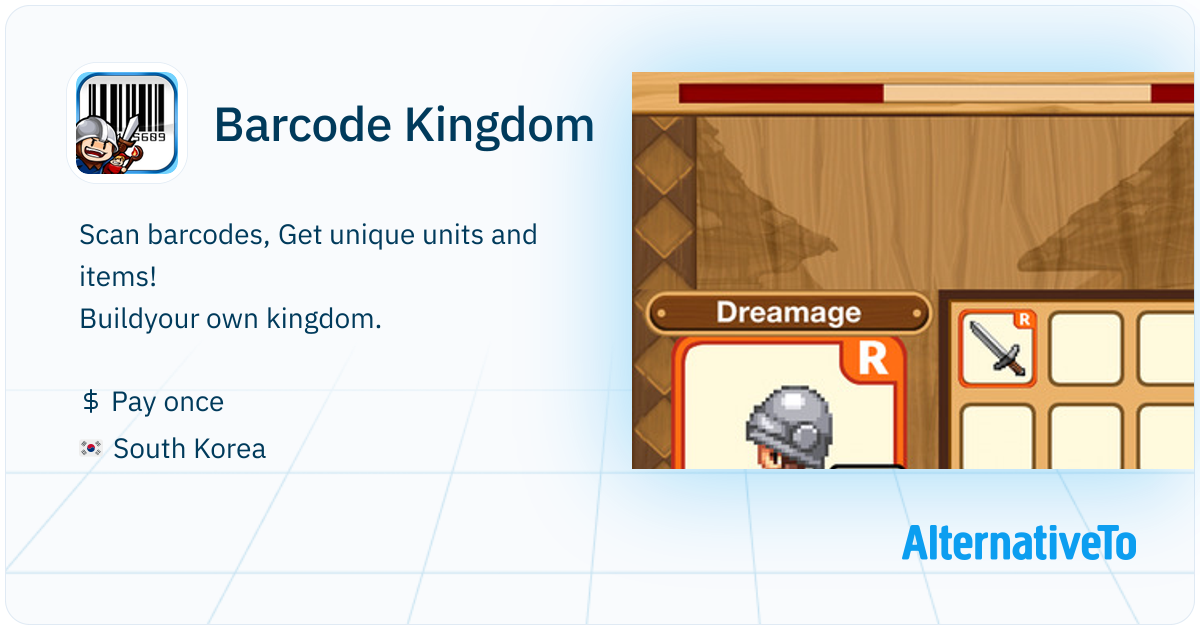 Barcode Kingdom: Scan barcodes, Get unique units and items! Build your ...