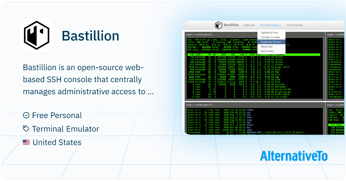 Bastillion: Open-source web-based SSH console that centrally manages ...