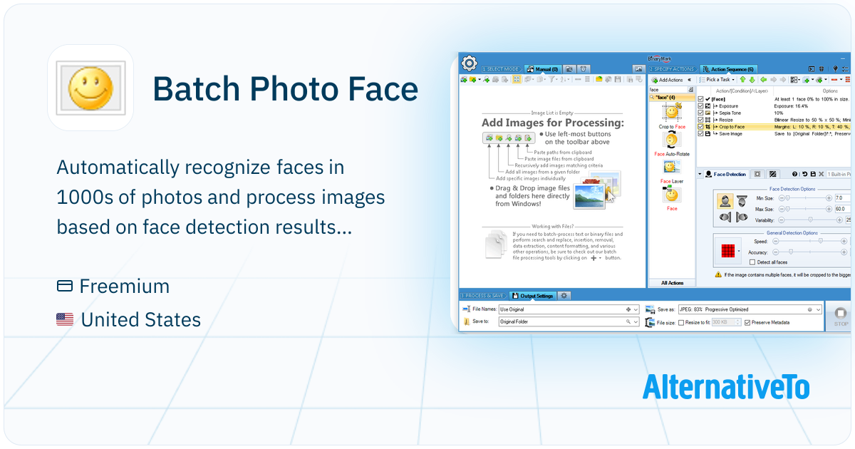 Batch Photo Face: Automatically recognize faces in 1000s of photos and ...