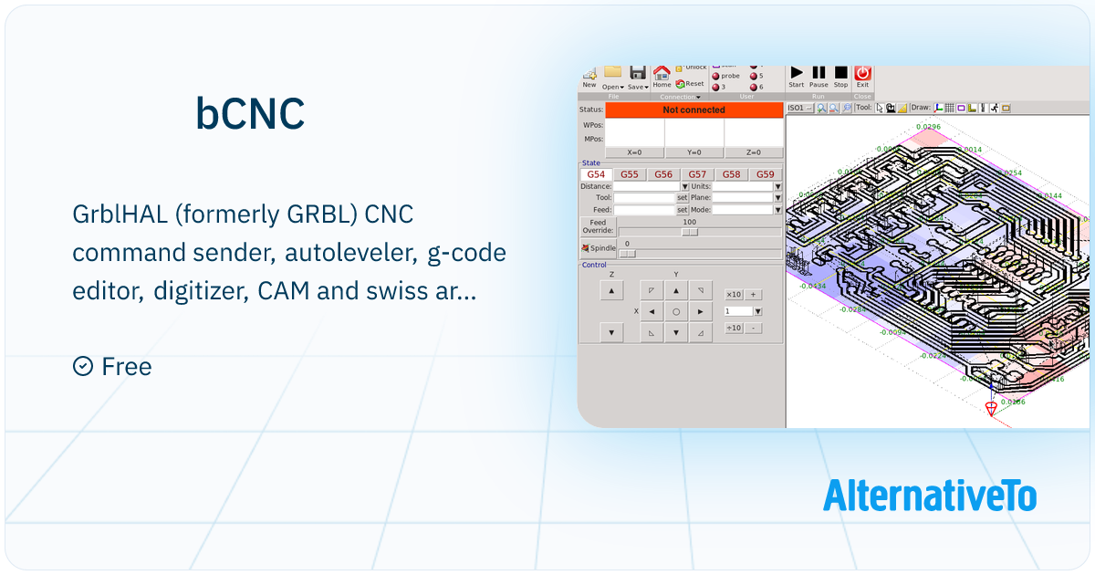 bCNC: GrblHAL (formerly GRBL) CNC command sender, autoleveler, g-code ...