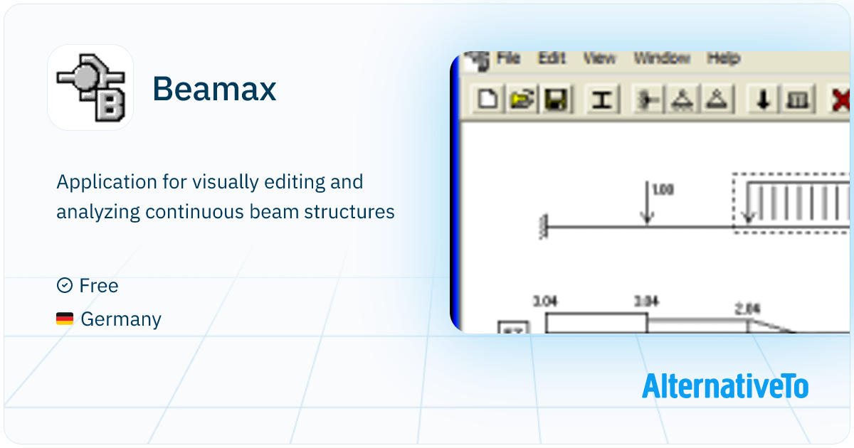 Beamax: Application for visually editing and analyzing continuous beam ...