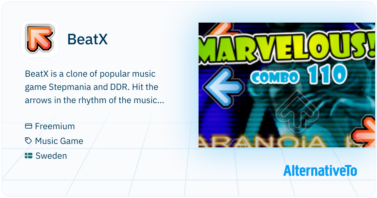 BeatX: Clone of popular music game Stepmania | AlternativeTo