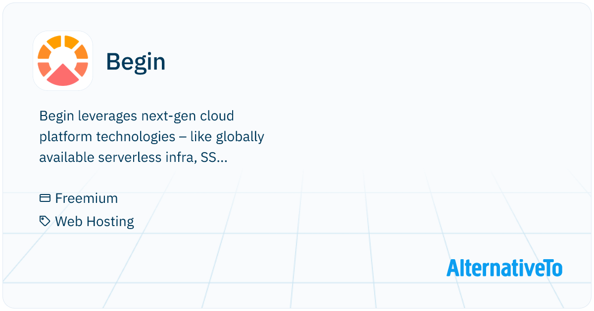 Begin: Ridiculously quick platform for building modern web apps, sites ...