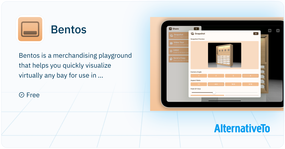 Bentos: Merchandising playground that helps you quickly visualize ...