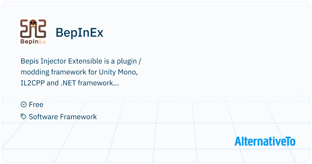 BepInEx: Bepis Injector Extensible is a plugin / modding | AlternativeTo