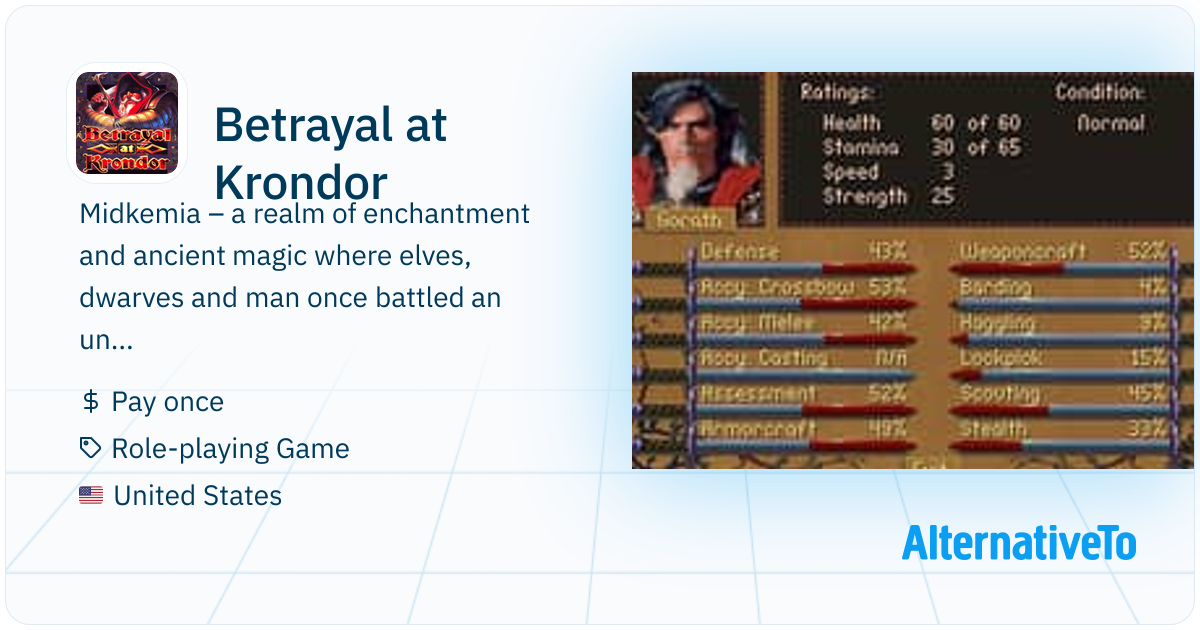 Betrayal at Krondor: Fantasy RPG adventure with turn-based tactical ...
