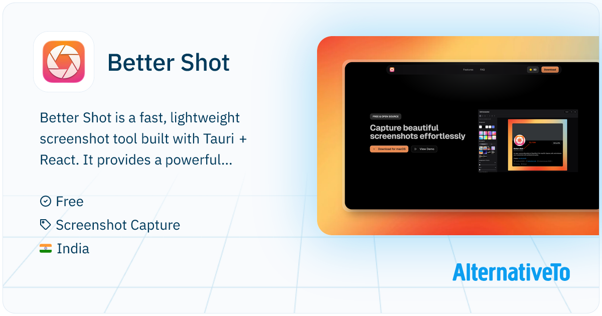 Better Shot: Open-source macOS tool for fast local capture, OCR, and ...