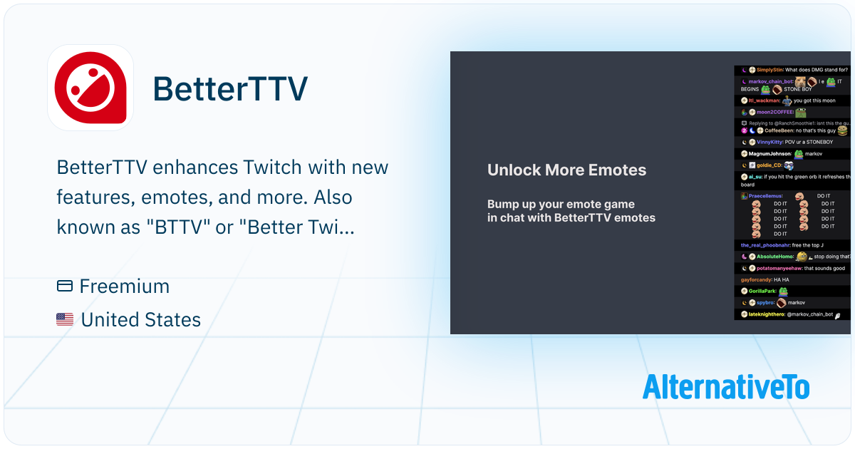 BetterTTV: Enhances Twitch with new features, emotes, and more ...