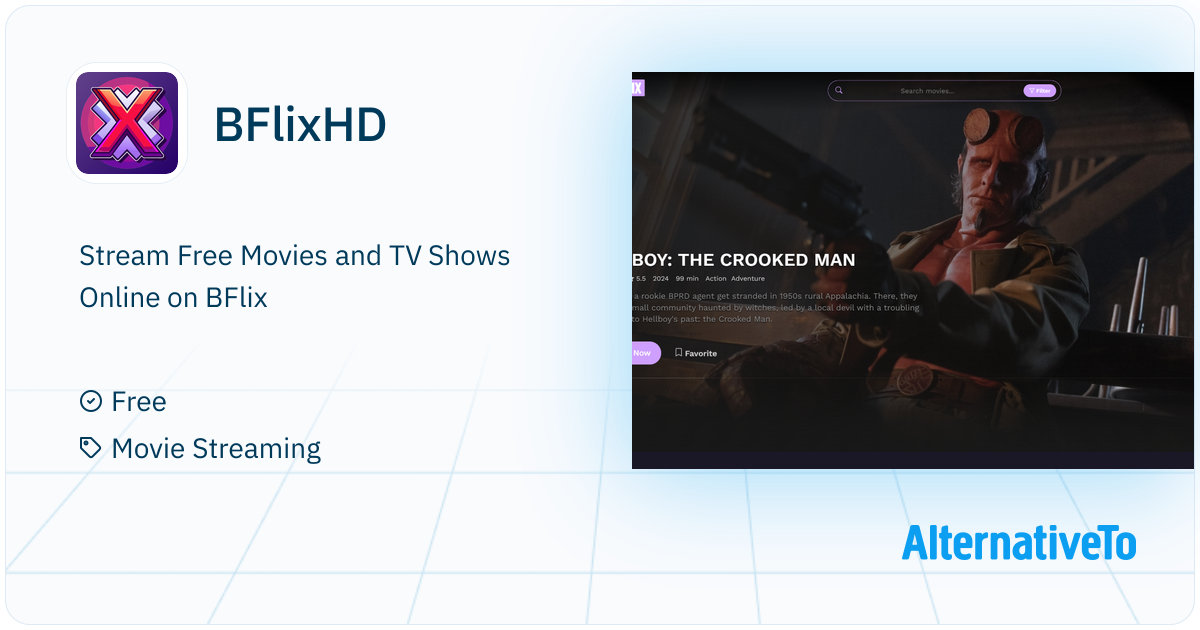 BFlixHD: Stream Free Movies and TV Shows Online on BFlix | AlternativeTo