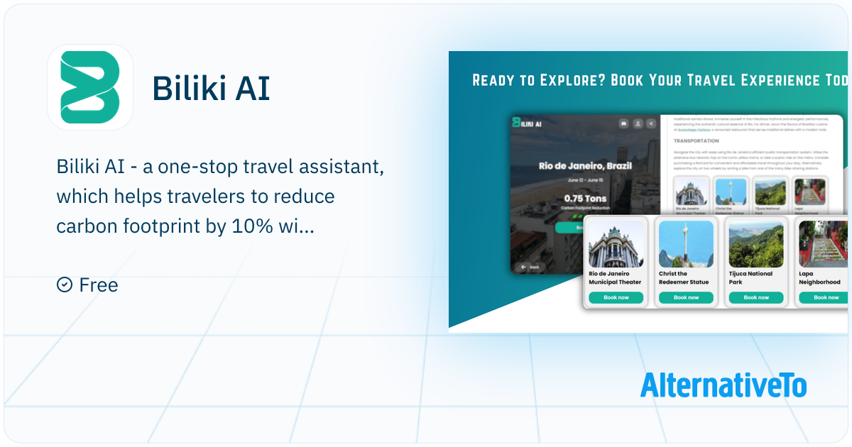 Biliki AI: - a one-stop travel assistant, which helps travelers to ...