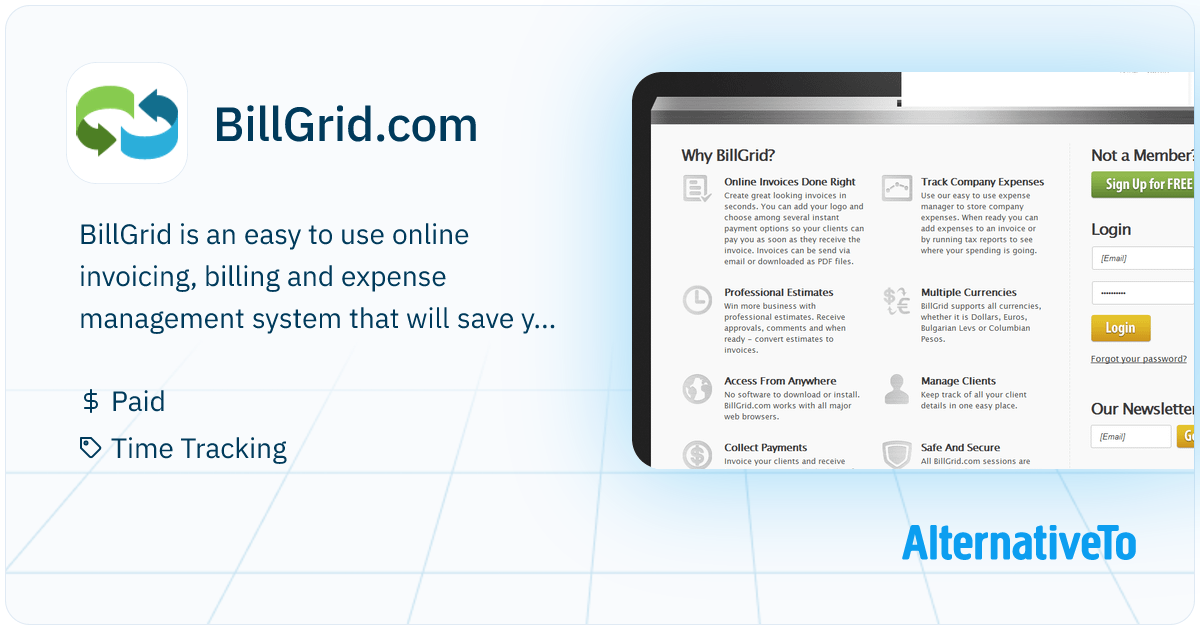 BillGrid.com: BillGrid is an easy to use online invoicing | AlternativeTo