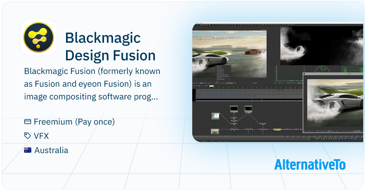 Blackmagic Design Fusion: Fusion is the world’s most advanced ...