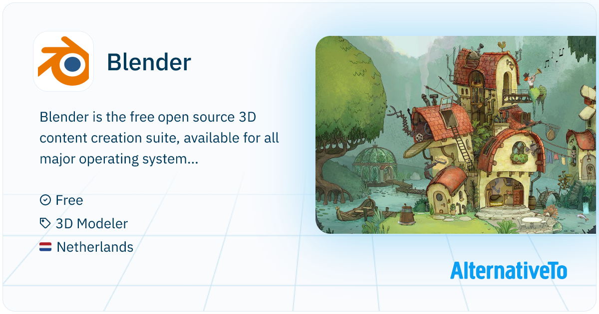 Blender: Free software for 3D creation | AlternativeTo