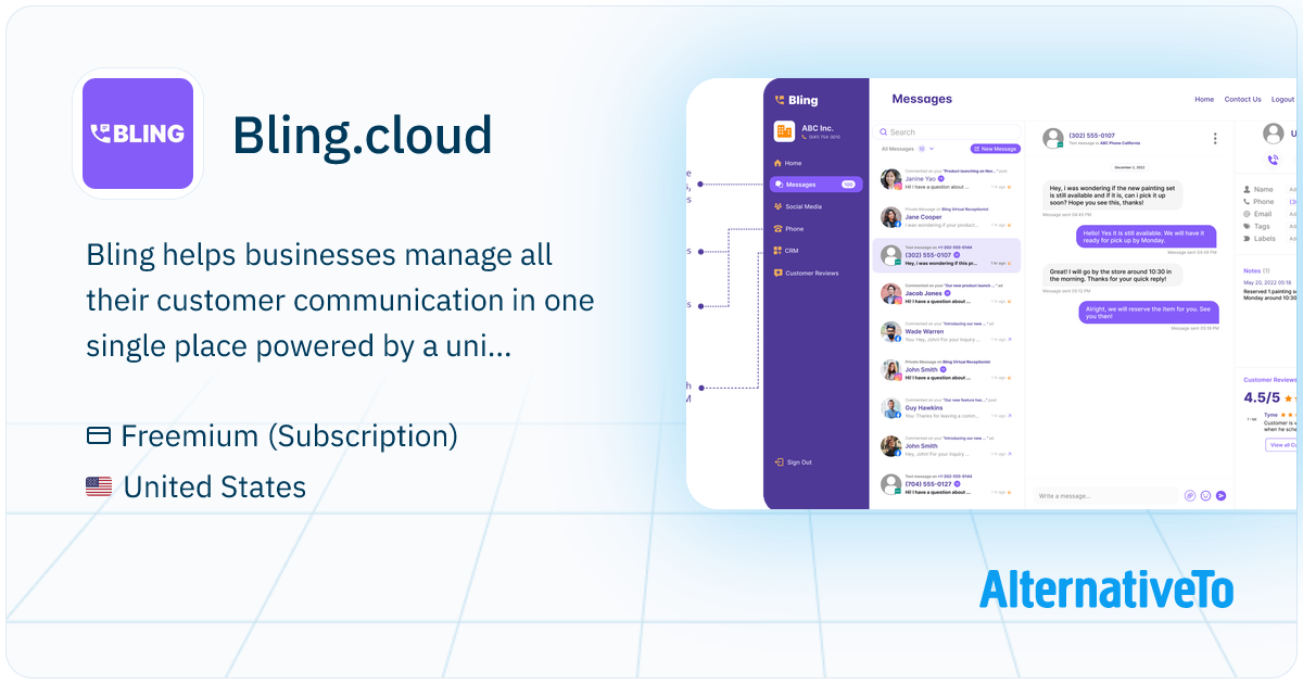 Bling.cloud: All your Customer Communication in ONE Single Place ...