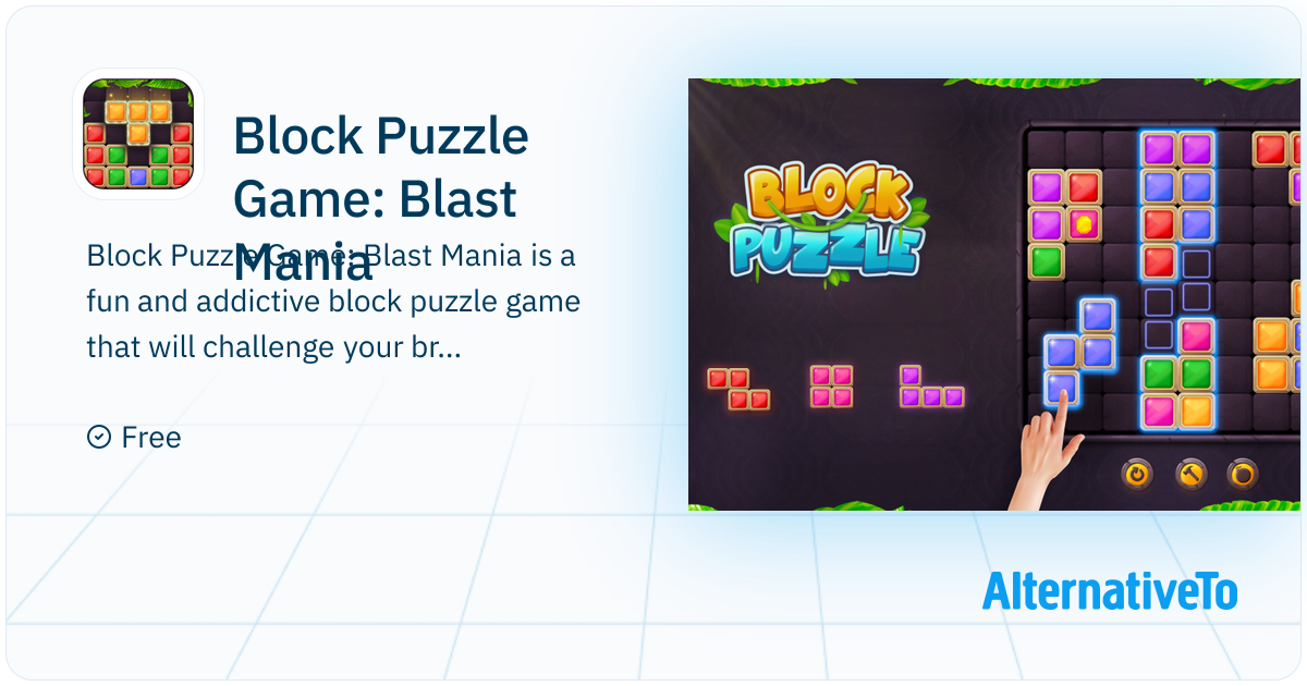 Block Puzzle Game: Blast Mania: Fun and addictive block puzzle game ...