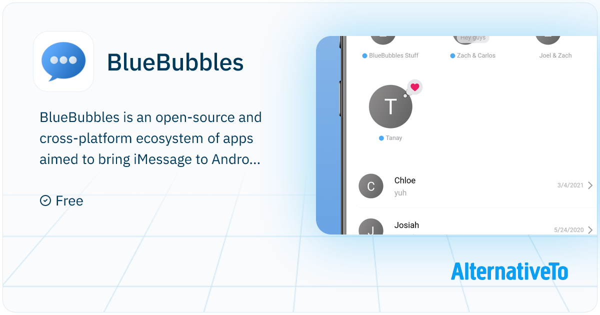 BlueBubbles: A cross-platform app ecosystem, bringing iMessage to ...