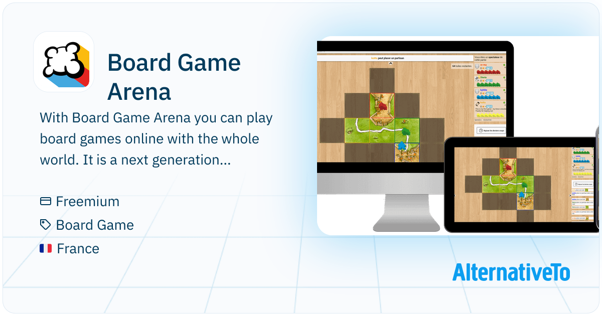 Board Game Arena: The largest board game table in the world ...