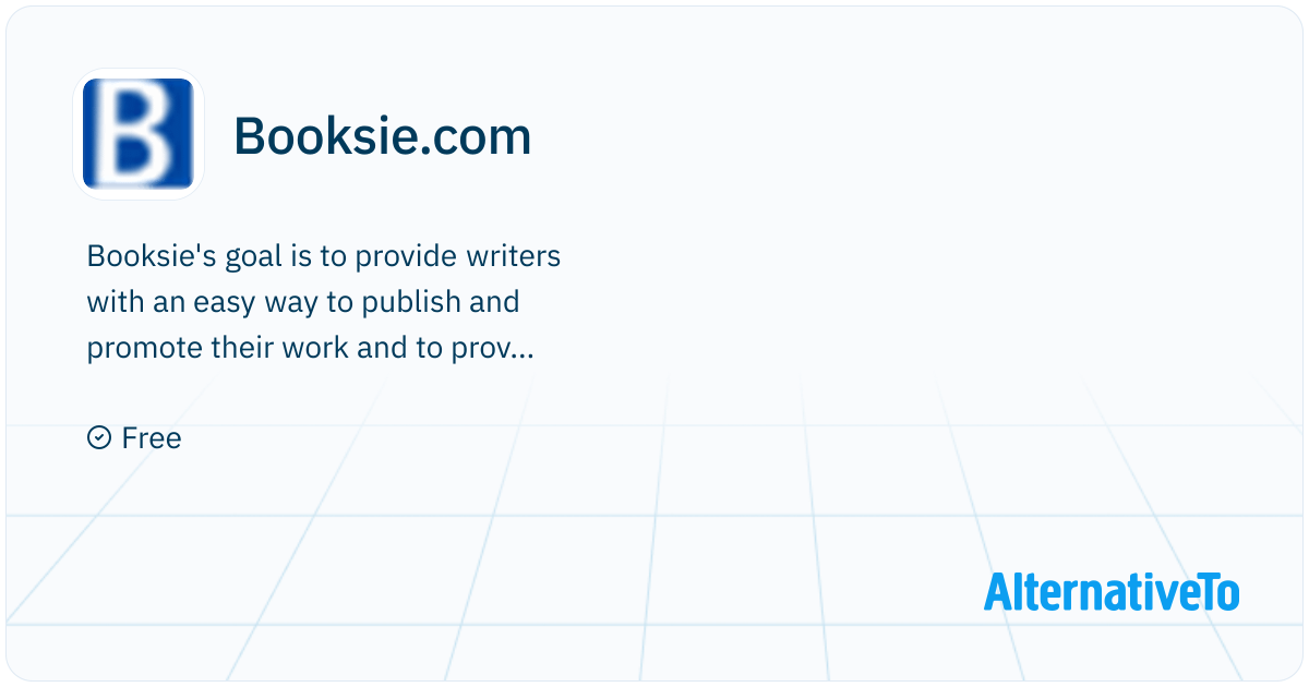Booksie.com: Booksie's goal is to provide writers with an | AlternativeTo