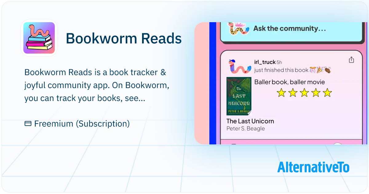 Bookworm Reads: Bookworm is the most inclusive community for readers ...