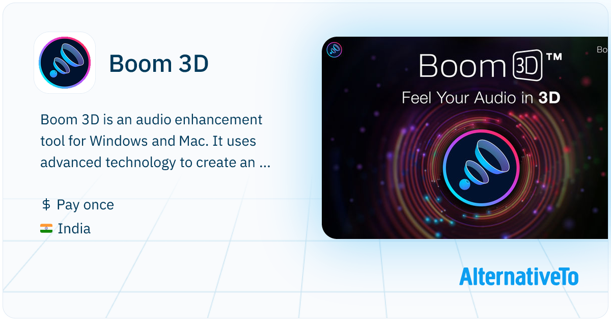 Boom 3D: 3D sound and volume boosting for Mac and Windows audio ...