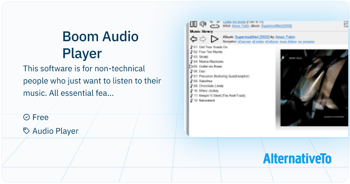 Boom Audio Player: This software is for non-technical people who just ...